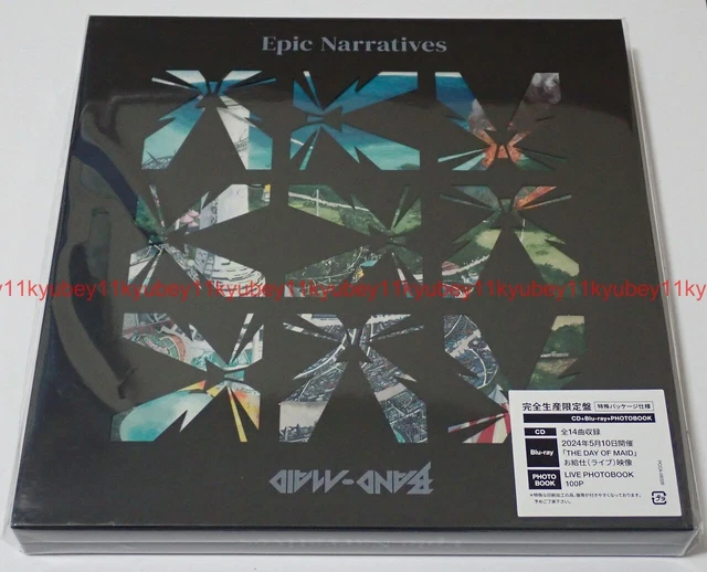 NEU BAND-MAID EPIC Narrative Limited Edition CD + Blu-ray + Live ...