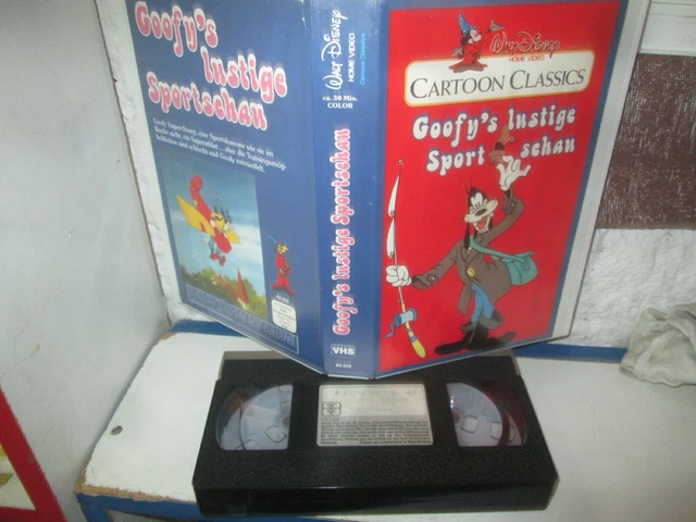 VHS - DISNEY´S Goofys lustige Sportschau - Alte Walt Disney Auflage £10.04 - PicClick UK