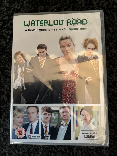 WATERLOO ROAD SERIES 8 Spring Term 3 Disc School Drama Dvd New Sealed ...