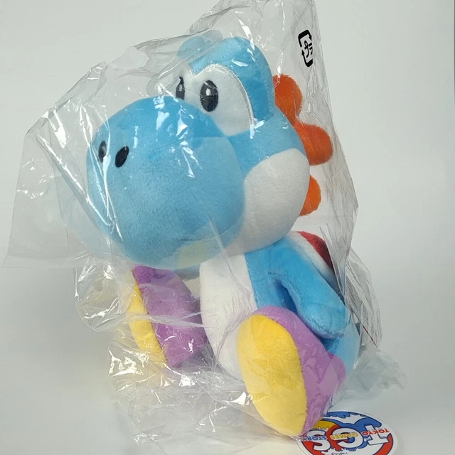 SANEI SUPER MARIO All Star Collection AC47: Light Blue Yoshi Plush ...