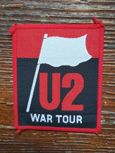 VINTAGE 1983 U2 War UK Tour Patch - FREE P&P UK Seller 7.5 x 9cm £9.99 ...
