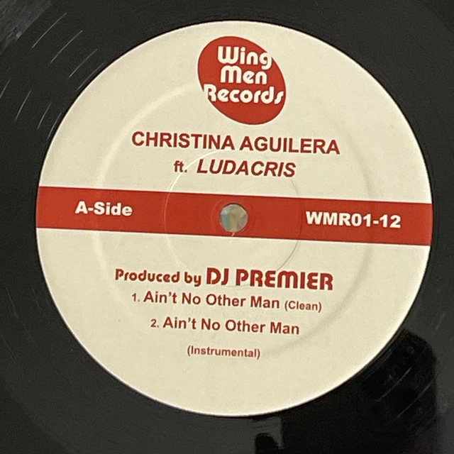 CHRISTINA AGUILERA - Ain’t No Other Man/Back In The Day - 12” Black ...