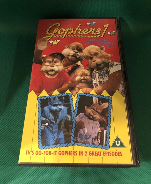 VINTAGE VHS THE Gophers 1 Certificate U See Photos £5.91 - PicClick UK