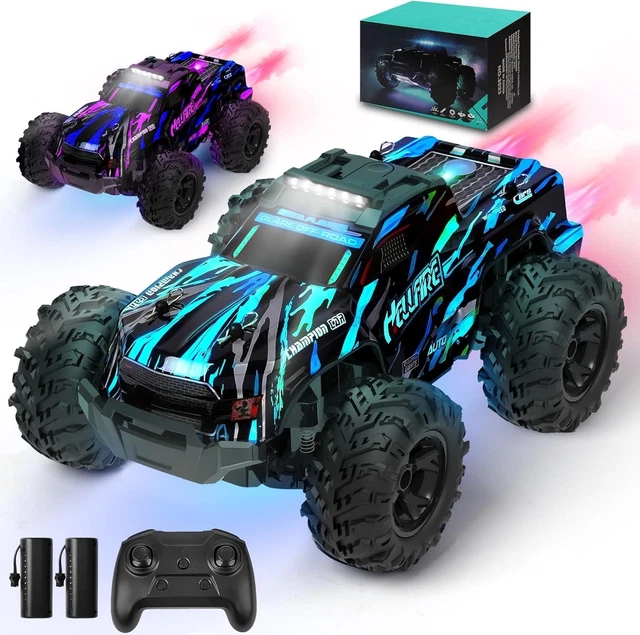 1:18 RC CAR 22KM/H Off Road 4WD Waterproof Remote Control Truck Kids 5 ...