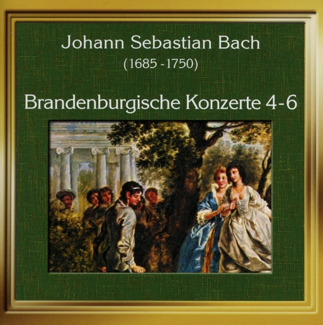 JOHANNE SEBASTIEN BACH Brandenburg Ctos 4-6 (CD) EUR 16,85 - PicClick FR