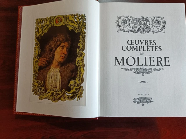 OEUVRES COMPLÈTES DE Molière tome 1 éditions Cremille 1988 EUR 10,00 ...