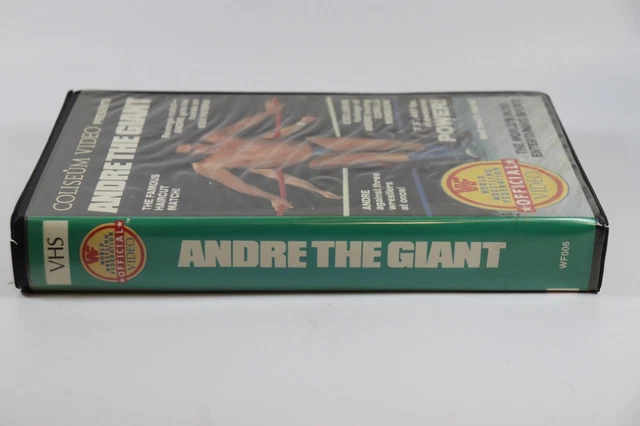 WWF ANDRE THE Giant VHS 1985 Coliseum Video Wrestling Big John Studd ...