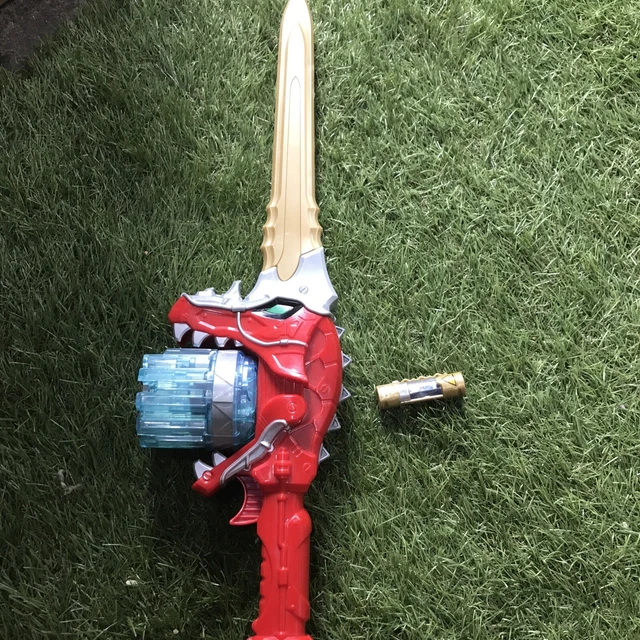 POWER RANGERS DINO Charge Drive Saber Super Sword and Charger £17.95 ...