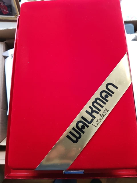 VINTAGE SONY WALKMAN WM-3EX BOX AND OUTER CARDBOARD SLEEVE ONLY SEE ...