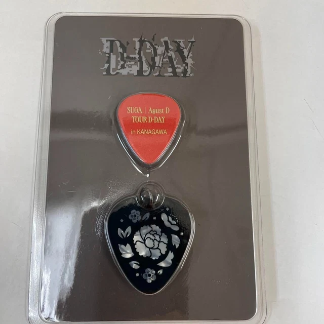BTS SUGA AGUST D TOUR D-DAY in JAPAN Limited Official MD Guitar Pick ...
