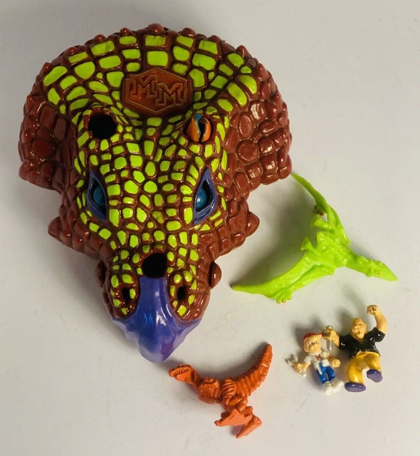 MIGHTY MAX DOOM Zones Playset - DINO LAB - Bluebird Vintage Complete ...