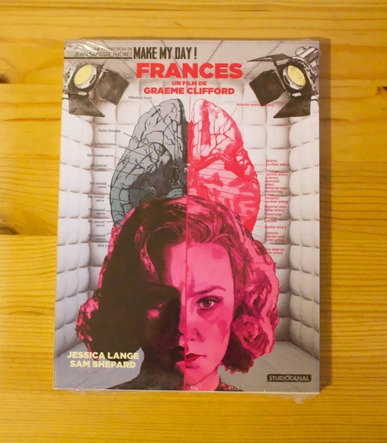 FRANCES BLU-RAY/DVD STUDIO Canal Jessica Lange Sam Shepard Brand New ...