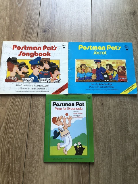 X3 VINTAGE POSTMAN Pat Paperback Books - John Cunliffe - Including ...