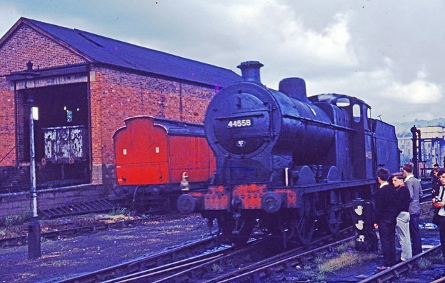 ORIGINAL 35MM RAIL Slide 4F 44558 Carnforth June 1968 + Copyright £2.99 ...