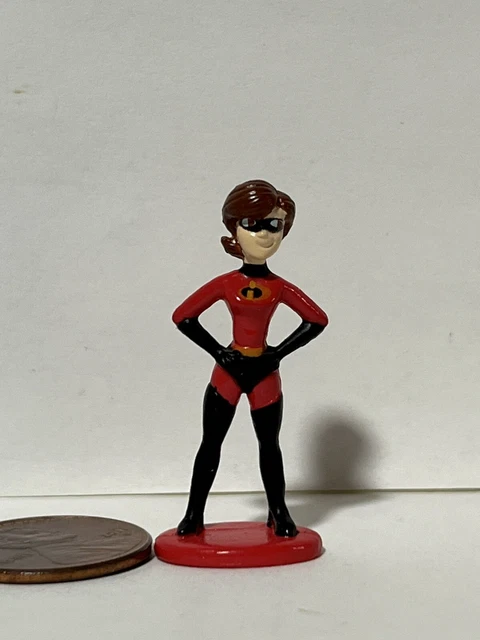 ELASTIGIRL PLASTIC FIGURE Disney Pixar Incredibles character Collector ...