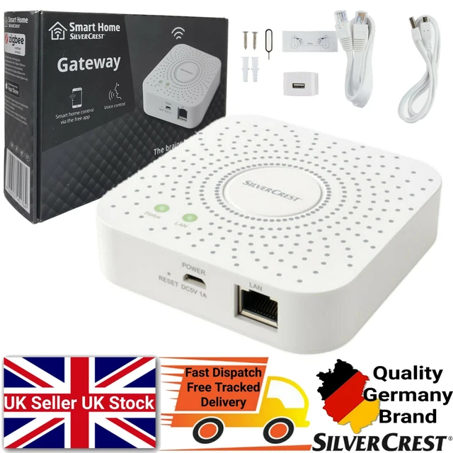 SILVERCREST SMART HOME Gateway Smart Home Control Model HG06339 Voice ...