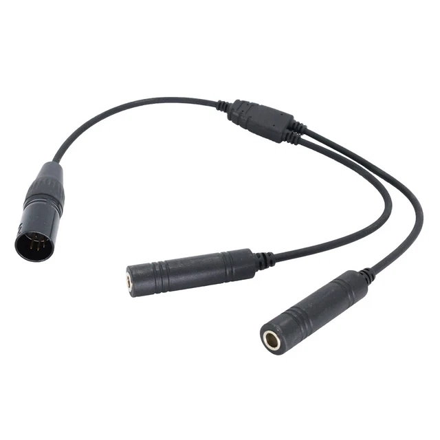 AVIATION HEADSET GA Dual Plugs to Airbus 5 Pin XLR Headset Adapter $23. ...