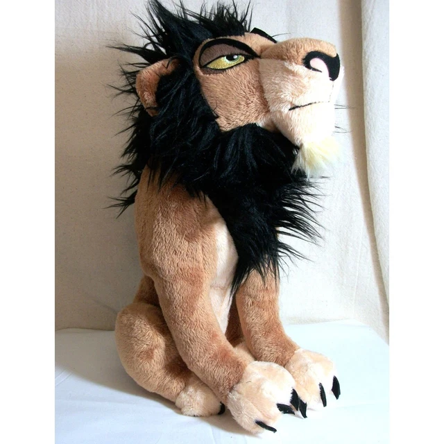 DISNEY THE LIONS King's Scar Plush Stuffed Toy 14" £24.90 - PicClick UK