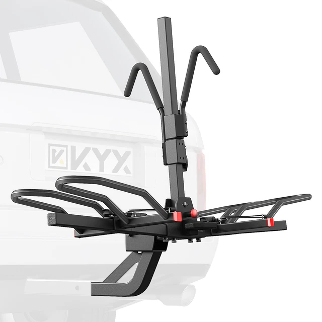 ELEVATE OUTDOOR HITCH-MOUNTED Bike Rack for E-bikes and Fat Tire Bikes ...