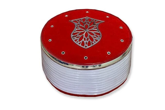 INDIAN TRADITIONAL FANCY Adjustable Red & White Color Islamic Prayer ...