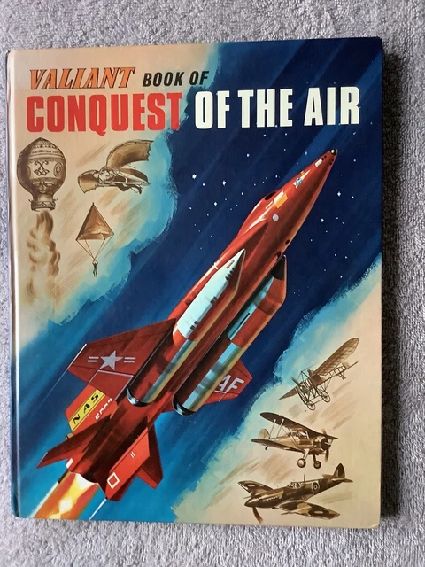VINTAGE BOOK VALIANT Book Conquest of the Air IPC Magazines 1968 £5.00 ...
