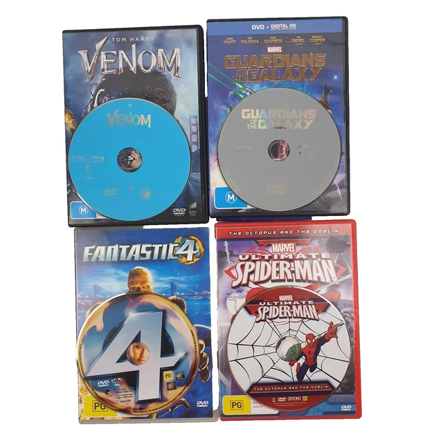MARVEL & DC Comics DVD Bundle x4, Priced to sell. Titles in description ...