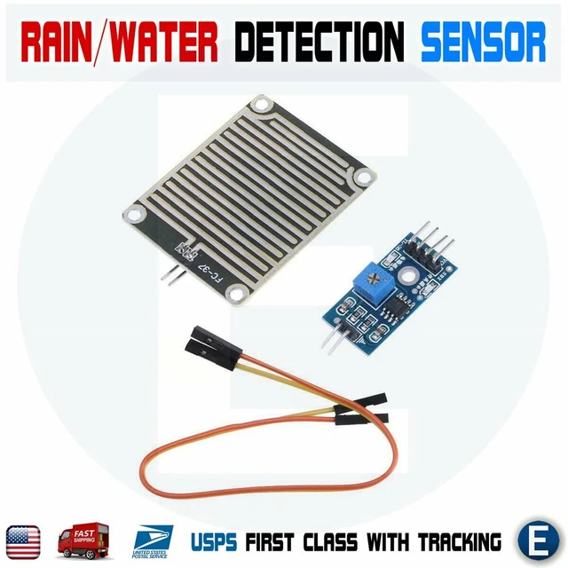 SNOW/RAINDROPS DETECTION SENSOR Module Rain Weather Module Humidity ...