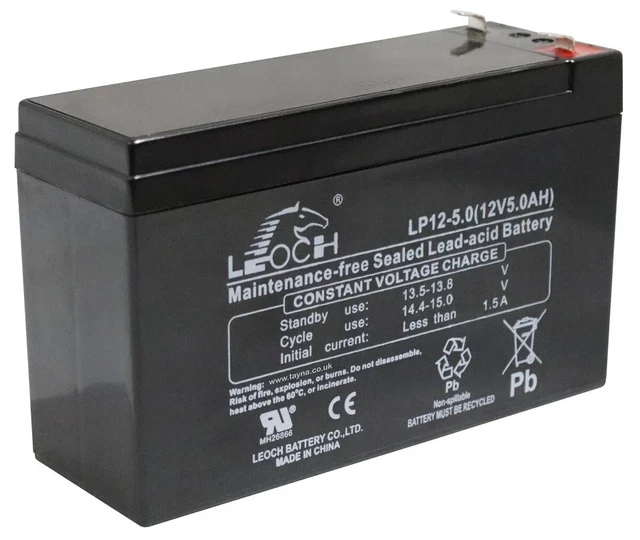 GENUINE 12V 5AH Starter Battery Hyundai Inverter Generator HY2000SEI ...