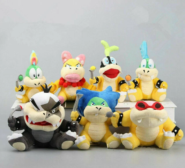 SUPER MARIO BROS Plush Toy Koopa Teddys Soft Stuffed Toy Doll Birthday ...