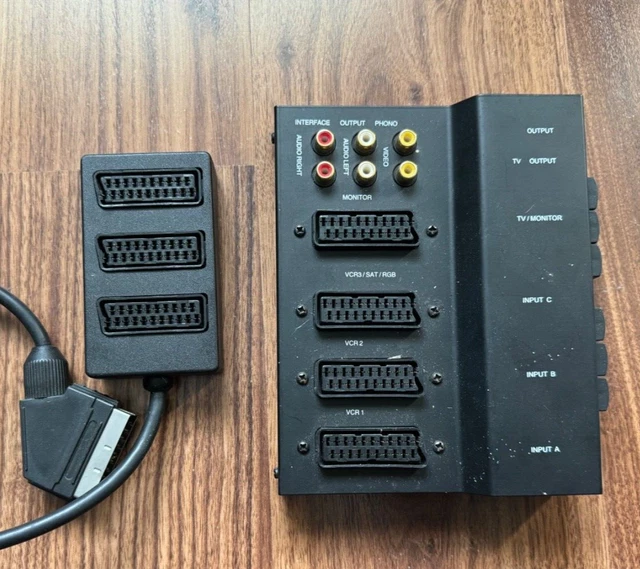 Scart Splitters 2 Types £299 Picclick Uk