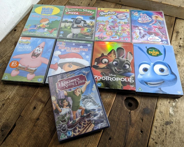 OFFICIAL CHILDREN'S ANIMATION DVD Bundle/Collection/Job Lot x9 ~ Dora ...