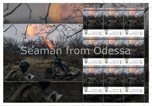 RARE STAMP WAR in Ukraine 2022-2023 "Launching a warhead" £13.67 ...