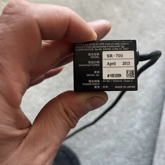 KEYENCE BARCODE SCANNER SR-700 £104.72 - PicClick UK