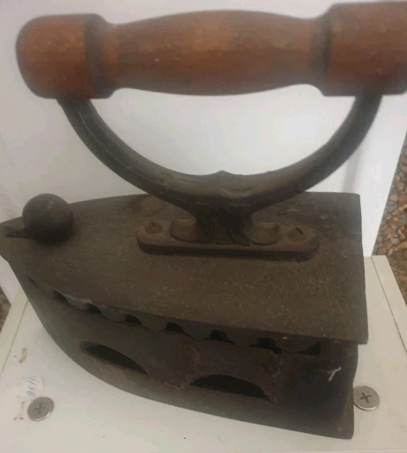 ANCIEN FER À Repasser à Braises ( Fin 19e - Début 20e siècle ) EUR 7,00 ...