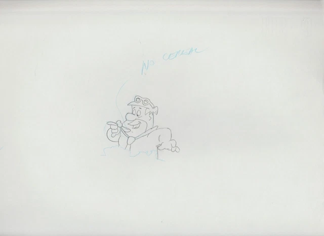 FLINTSTONES CEREAL COMMERCIAL Animation Prod. Pencil Drawing Fred F25 ...