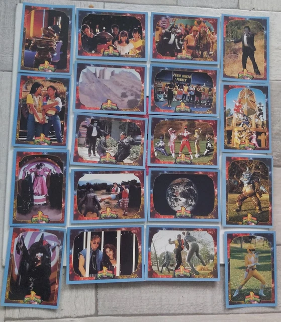 18 CARTES POWER Rangers Word Puzzle, série 2 ,1994 EUR 8,00 - PicClick FR