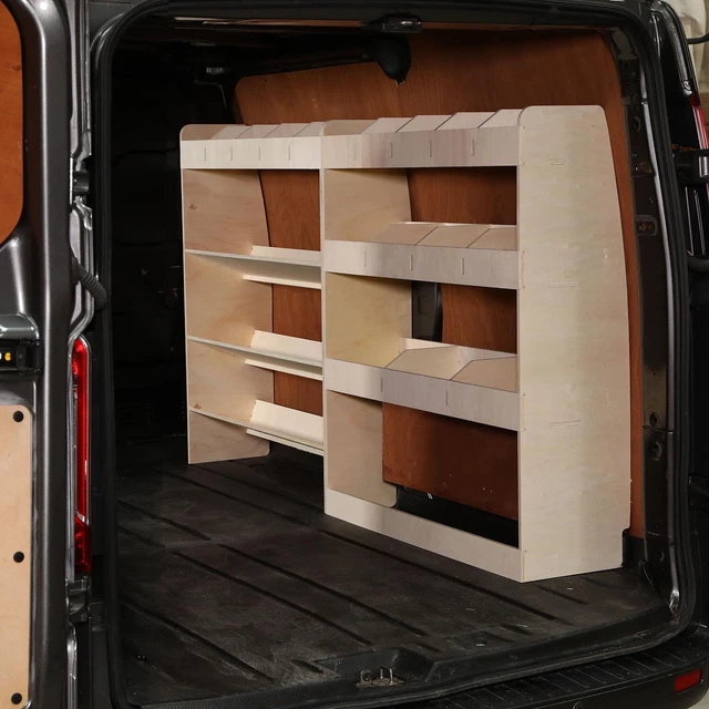 VW TRANSPORTER T5 T6 SWB Van Racking Toolbox & Standard Shelving XL ...