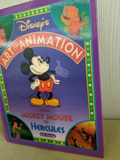 DISNEY ART OF Animation: From Mickey Mouse to Hercules by Bob Thomas ...