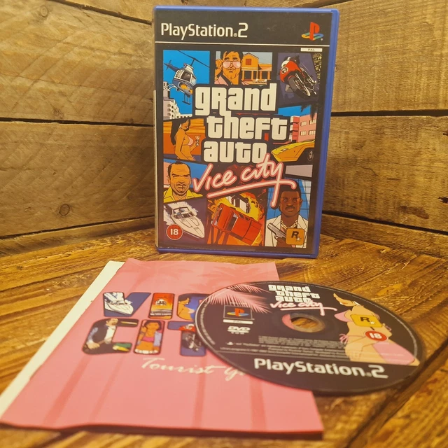 Gta Vice City Grand Theft Auto Ps2 Playstation 2 Game Pal Great