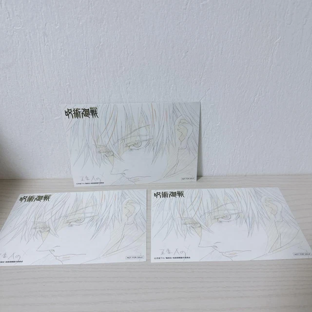 JUJUTSU KAISEN SATORU Gojo Original Picture_Mappa ion Illustration Card ...
