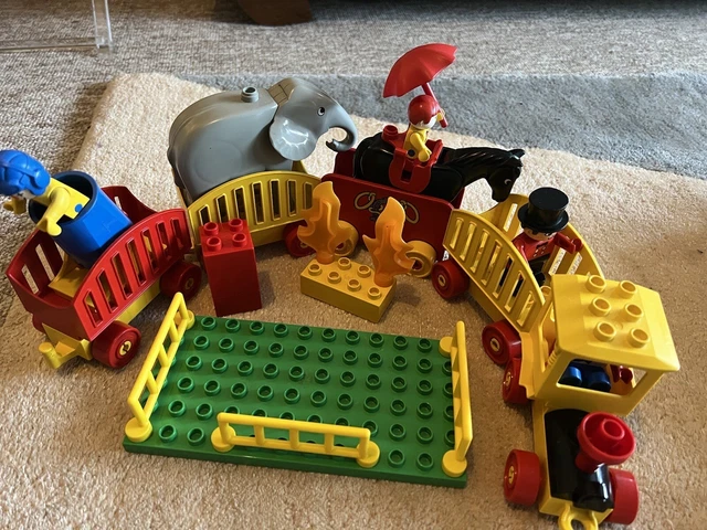 DUPLO VINTAGE LEGO circus train £15.00 - PicClick UK