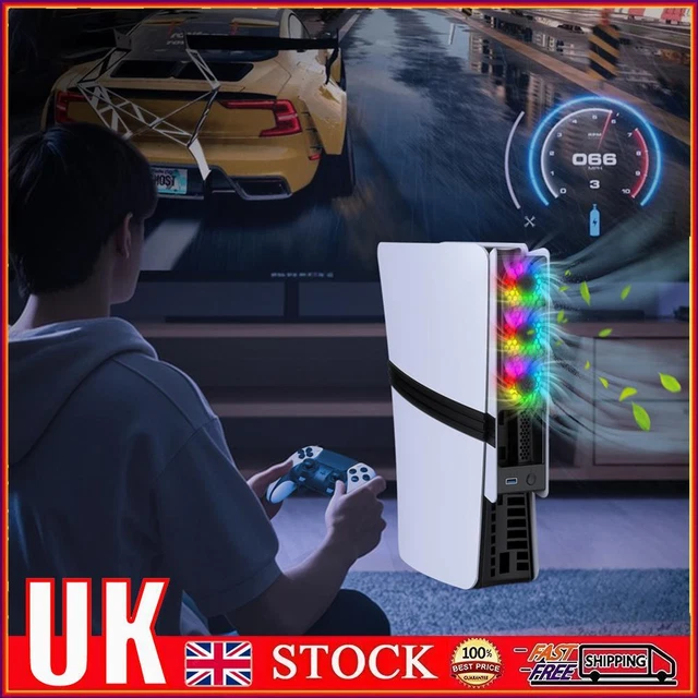 FOR PS5 PRO/PS5 Slim Cooling Fan External Fan Cooler with USB Port ...