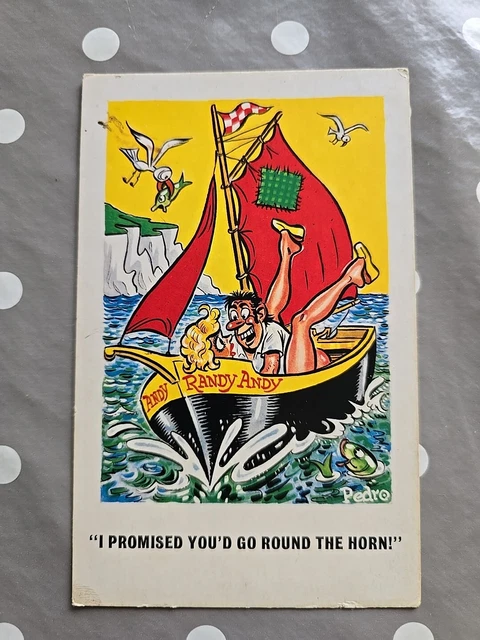 VINTAGE SAUCY SEASIDE Comic Postcard Sunny Pedro Series No 230 By Pedro ...