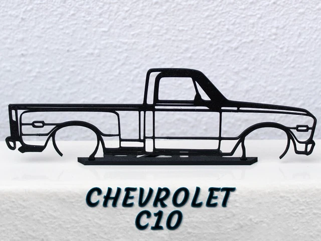 MAQUETA CHEVROLET C10 Silueta 20cm EUR 12,00 - PicClick FR