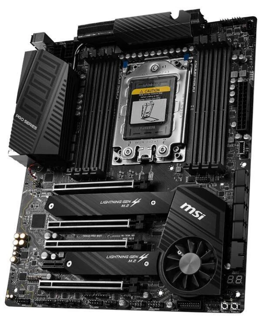 MSI TRX40 PRO Wifi Motherboard 3Rd Generation Ryzen Threadripper ...