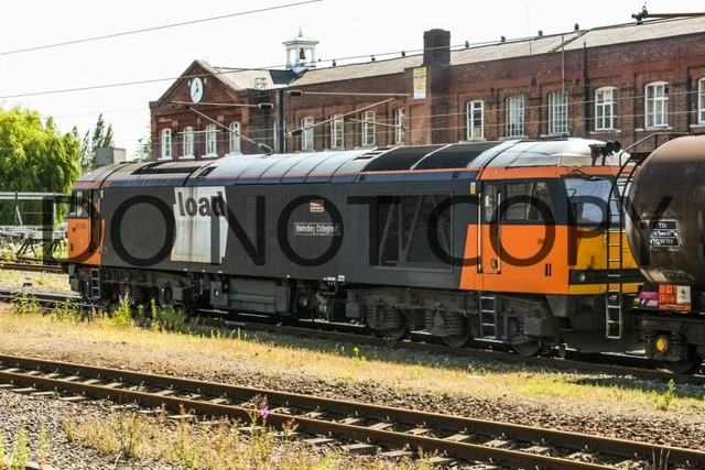 UK DIESEL TRAIN Railway Photograph Of Class 60 60059 Loco. Rm60-301 £1. ...