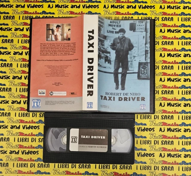 VHS FILM** TAXI DRIVER robert de niro 2000 COLUMBIA L'U ELLE U (F123 ...