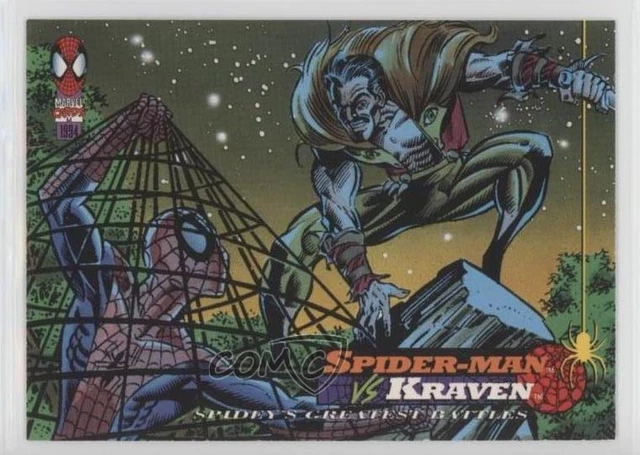1994 FLEER MARVEL Cards The Amazing Spider-Man Kraven vs #109 te2 EUR 1 ...