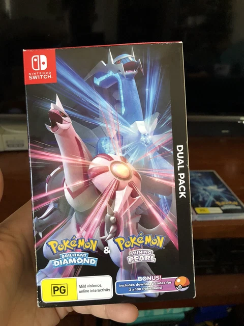 POKÉMON BRILLIANT DIAMOND and Pokémon Shining Pearl (Nintendo Switch, 2021) EUR 87,08 - PicClick FR