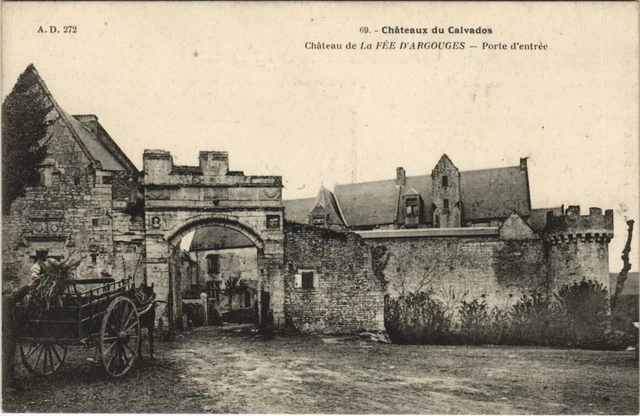 CPA CHATEAU DE la Fée D'Argouges - Porte d'entrée (140911) EUR 7,99 ...